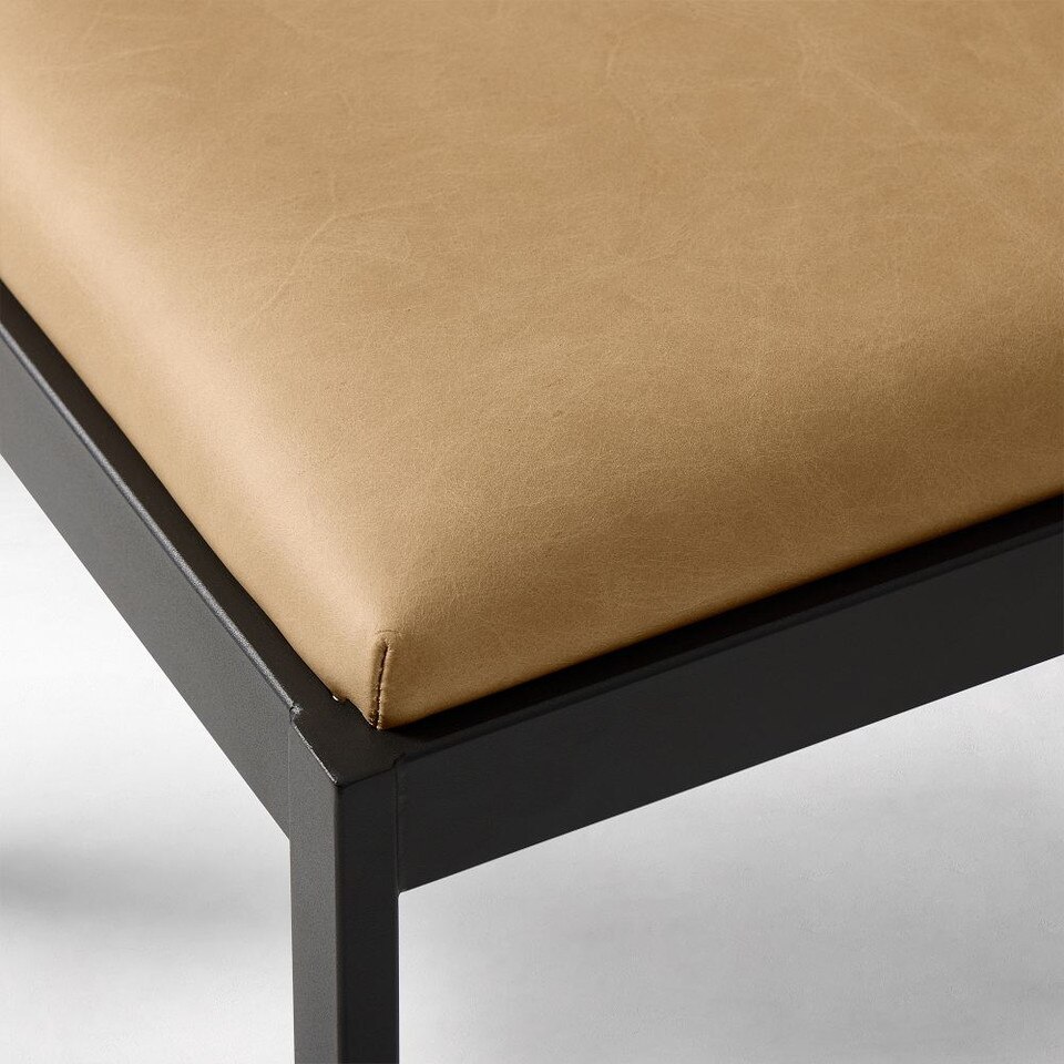 Freeman Leather Pivot Dining Chair | West Elm UK